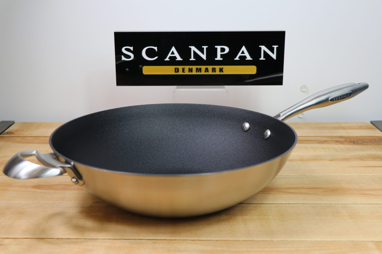 Wok inox revêtu CTX 32cm - Coup de coeur en cuisine